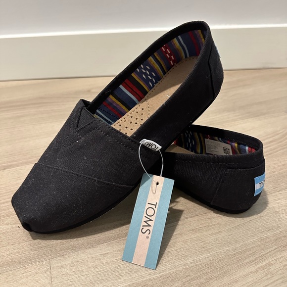 Toms | Shoes | Brand New Toms Classic Alpargata Black | Poshmark